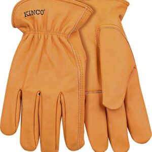 Kinco - Unlined Buffalo Leather Work Gloves, (81)