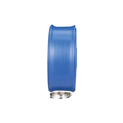 Blue Devil 75-Foot Backwash Hose for Pool with Hose Clamp, 2" W x 75' L