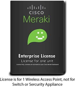 cisco meraki | lic-ent-3yr | meraki mr enterprise license, 3yr