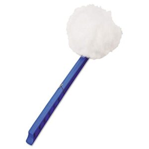 impact 201 blue deluxe toilet bowl mop, 5-3/4" diameter x 12" length