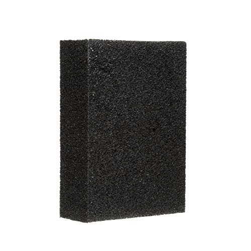 3M CP000-6P-CC Sanding Sponge Extra Fine Grit, 3-3/4 in x 2-5/8 in, Black, 6 Count