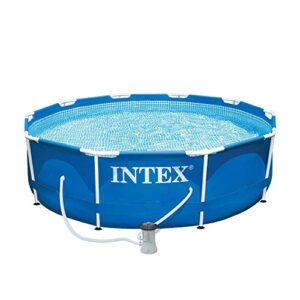 intex metal frame pool set, 10-feet x 30-inch