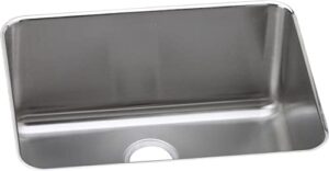 elkay eluh231712 lustertone classic single bowl undermount stainless steel sink