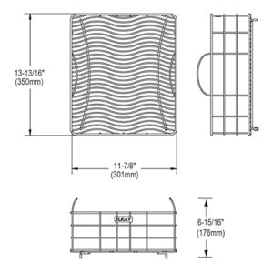 Elkay LKWRB1516SS Stainless Steel Rinsing Basket