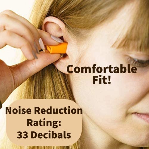 Cordova EPFU01 Encore Orange Foam Pu Ear Plugs, Uncorded, Nrr 33 Db, 200-Pack