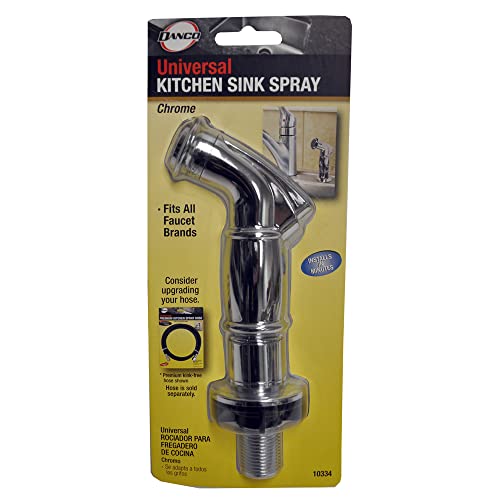 Danco 10334 Universal Kitchen Sink Side Spray, Chrome