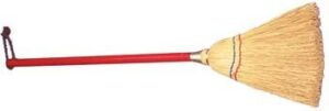 small whisk broom for rv's, tents & cabins, 33-inch