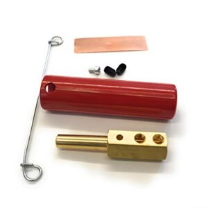 miller 039608 plug,jack red