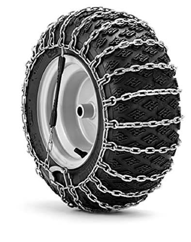 Husqvarna 531030117 Snow Thrower Tire Chains Pair, 16-Inch by 4-Inch by 8-Inch