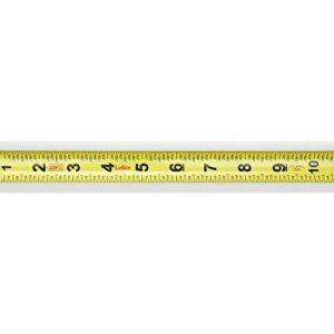 Crescent Lufkin 1" x 25' Hi-Viz Blue Quickread Yellow Clad Tape Measure - QRL625MP