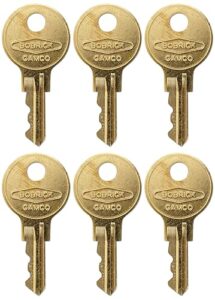 bobrick cat 74 keys - pack of 6 keys