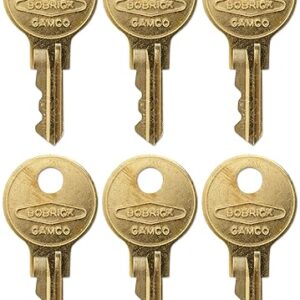 Bobrick Cat 74 Keys - Pack of 6 Keys