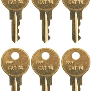 Bobrick Cat 74 Keys - Pack of 6 Keys