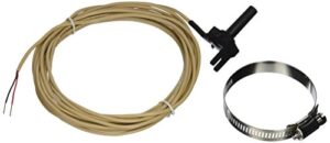 hayward glx-pc-12-kit 10k thermistor temperature sensor with 15-feet cable replacement kit for hayward salt chlorine generators