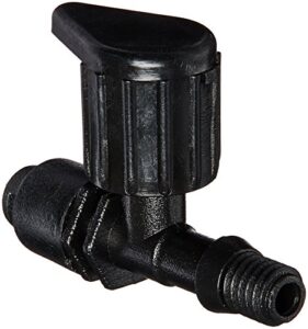 orbit 67115 1/4" barb drip irrigation drip micro-sprinkler center strip pattern. 5 pack blacks