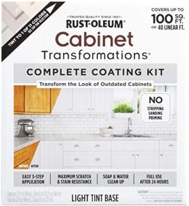 rust-oleum cabinet transformations, 258109 small kit, winter fog