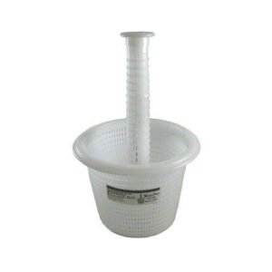 gvt sp-hp skimmer basket, metal, white