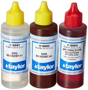 taylor replacement reagent refill kits - basic refill kit - 2 oz.