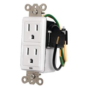 furman panamax miw-surge-1g in-wall surge protector (white)