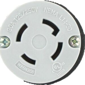 NEMA L14-30C Female Locking Connector