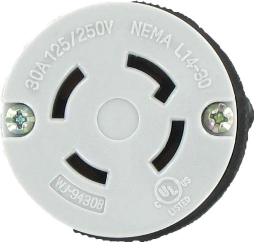 NEMA L14-30C Female Locking Connector