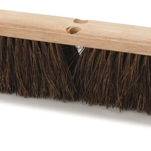 SPARTA Flo-Pac Palmyra Floor Sweep, Heavy Sweep for Cleaning, 18 Inches, Brown