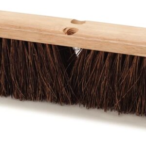 SPARTA Flo-Pac Palmyra Floor Sweep, Heavy Sweep for Cleaning, 18 Inches, Brown