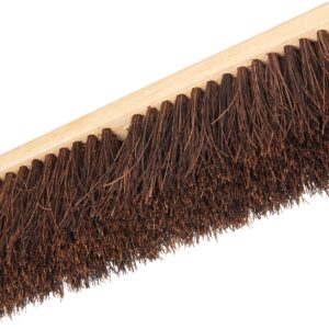 SPARTA Flo-Pac Palmyra Floor Sweep, Heavy Sweep for Cleaning, 18 Inches, Brown