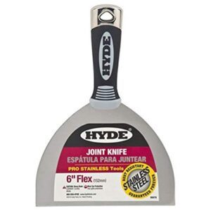 hyde 06878 joint knife,flexible, 6"