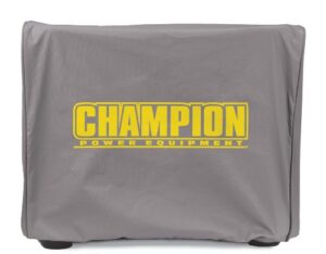 champion weather-resistant storage cover for 2000-watt inverter generators, gray