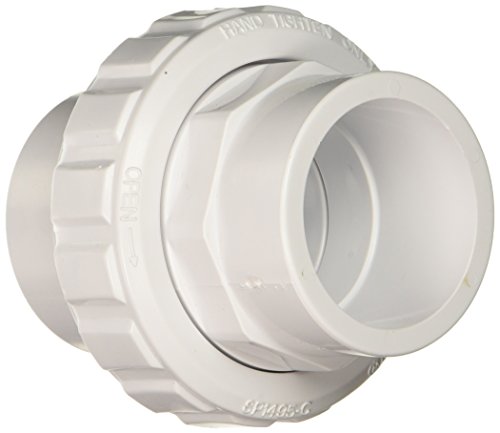 Hayward SP14952S 1-1/2-Inch Socket by 2-Inch SLIP White ABS Flush Female Union