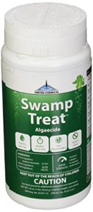 united chemicals swam-c12 swamp treat pool algae eliminator, 1-pound