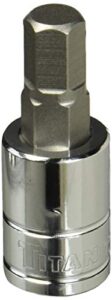 titan 15609 3/8-inch drive x 9mm hex bit socket