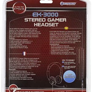 PlayStation 3 EK-3000 Stereo Gamer Headset