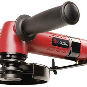 Chicago Pneumatic CP9121BR - Air Grinder Tool, Welder, Woodworking, Automotive Car Detailing, Stainless Steel Polisher, Heavy Duty, Right Angle Grinder, 5 Inch (125 mm), 0.8 HP / 600 W - 12000 RPM