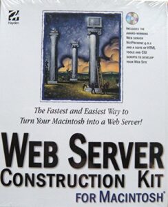 web server construction kit for macintosh to develop your web site