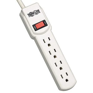 tripp lite protect it! tlp404 4 ft. 4 outlets 390 joules surge suppressor