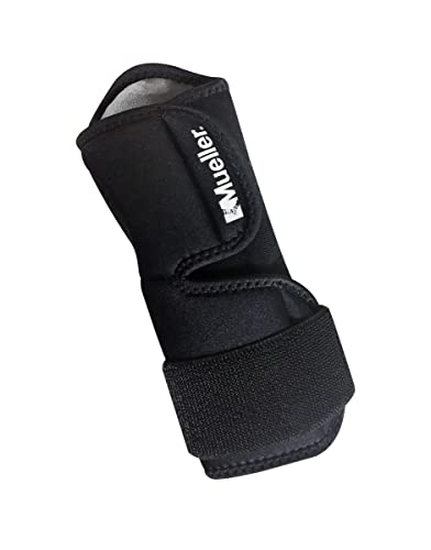 MUELLER Mueller Sports Medicine Night Support Wrist Brace for Sleeping, Black, One Size Fits Most