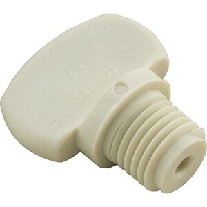 pentair 071131z drain plug, almond