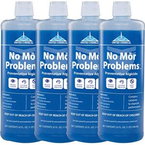 4 pack - united chemical no mor problems 1qt nmp-c12