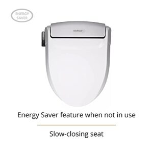 IntelliSeat - Smart Bidet Toilet Seat with Adjustable Water Pressure & Warm Water, Heated Seat & Dryer | Elongated Luxury Electric Bidet Toilet Seat