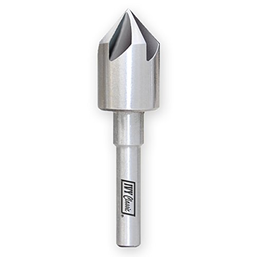 IVY Classic 09052 3/4-Inch M2 High Speed Steel Countersink, 5 Flute, 82-Degree Point, 1/Card