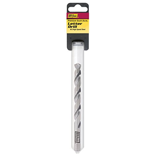 IVY Classic 01649 Letter Size I Drill Bit, M2 High-Speed Steel, 135-Degree Split Point, 1/Card