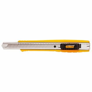 dewalt dwht10037 9mm single blade snap-off knife