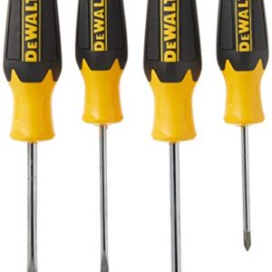 DEWALT Screwdriver Set, 4 Piece (DWHT62512) , Black