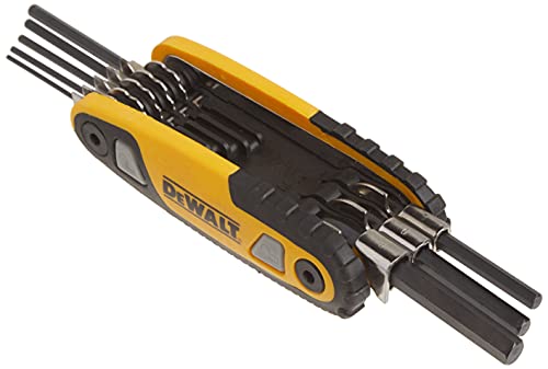 DEWALT DWHT70263M Folding Locking Hex Key Set, MM