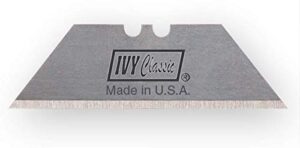 ivy classic 11172 heavy duty usa utility knife blades, 5 pack