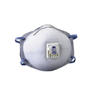 3M Chemical Odor Cool Flow Valved Respirator, 2-Pack