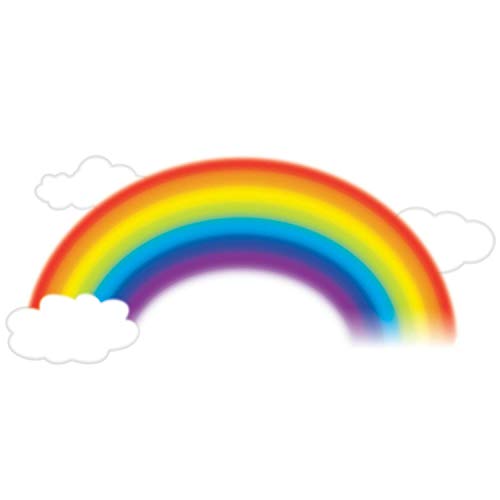 RoomMates RMK1629GM Over The Rainbow Peel and Stick Giant Wall Decal