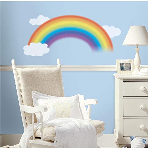 RoomMates RMK1629GM Over The Rainbow Peel and Stick Giant Wall Decal